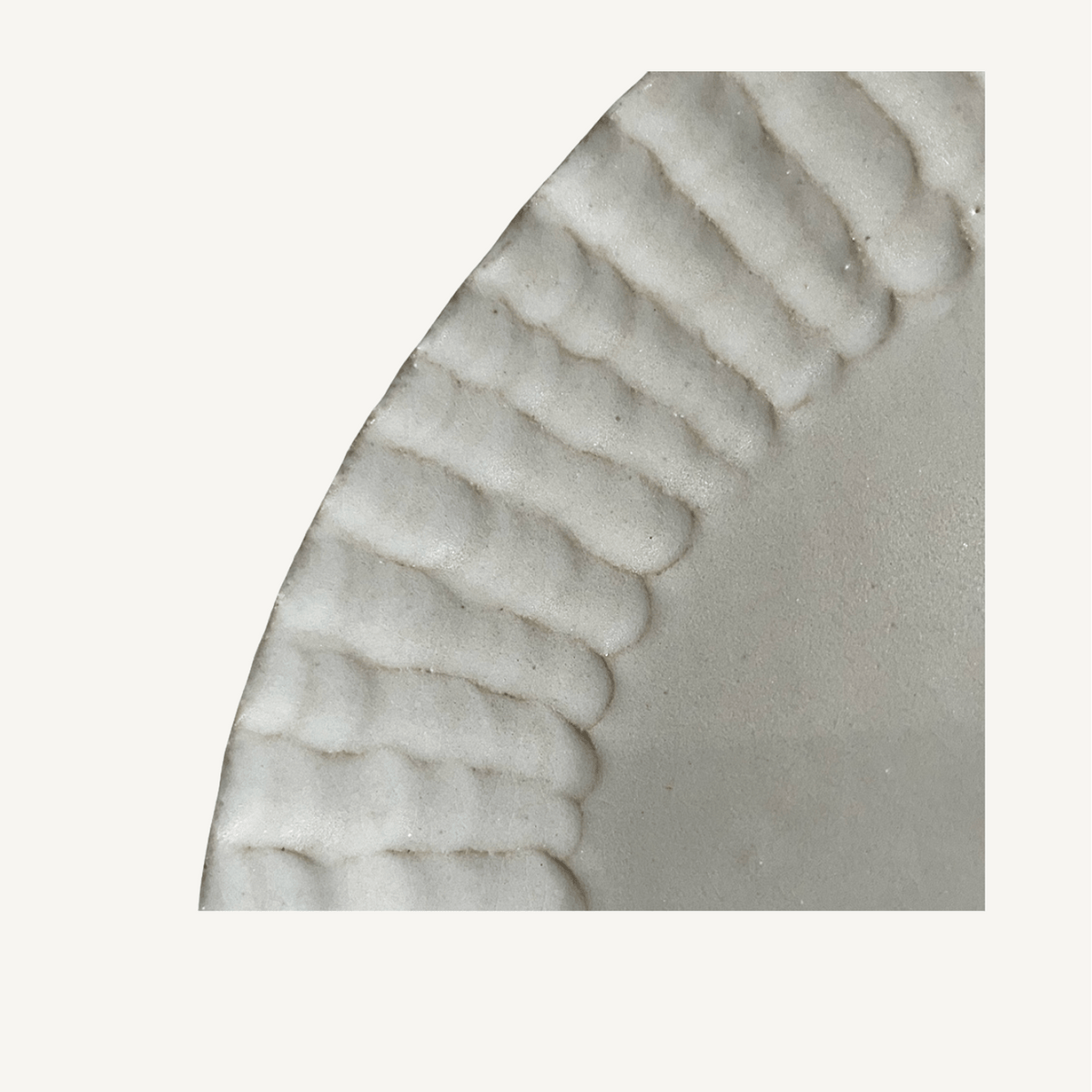 Ribbed Edge Platter – Annie & Flora