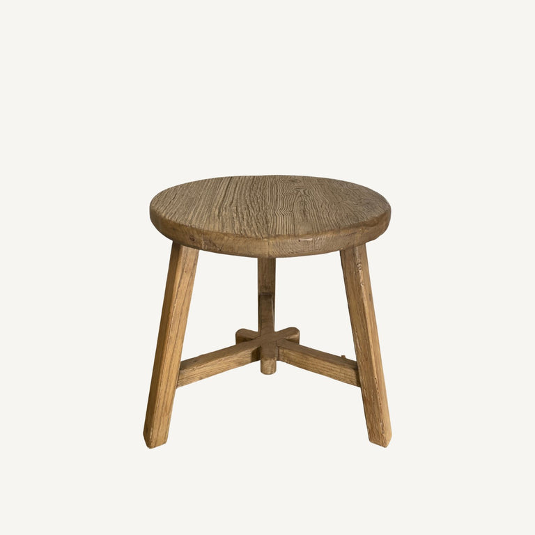 Dobbie Reclaimed Wood Side Table – Annie & Flora